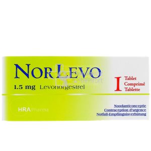 NorLevo 1.5 mg 1 Tablette - Pille danach - Pharmacie de Steinfort