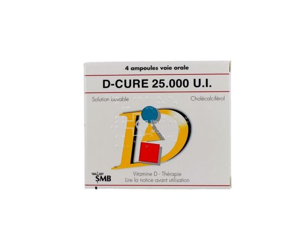 D Cure 25000 U / ml 4 Trinkampullen - Vitamin · Mineralen - Pharmacie ...
