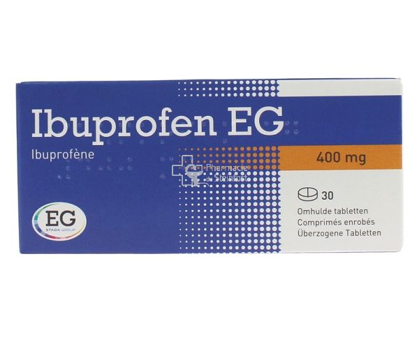 Ibuprofene EG 400 mg 30 Comprimés - Anti -inflammatoires - Pharmacie de ...
